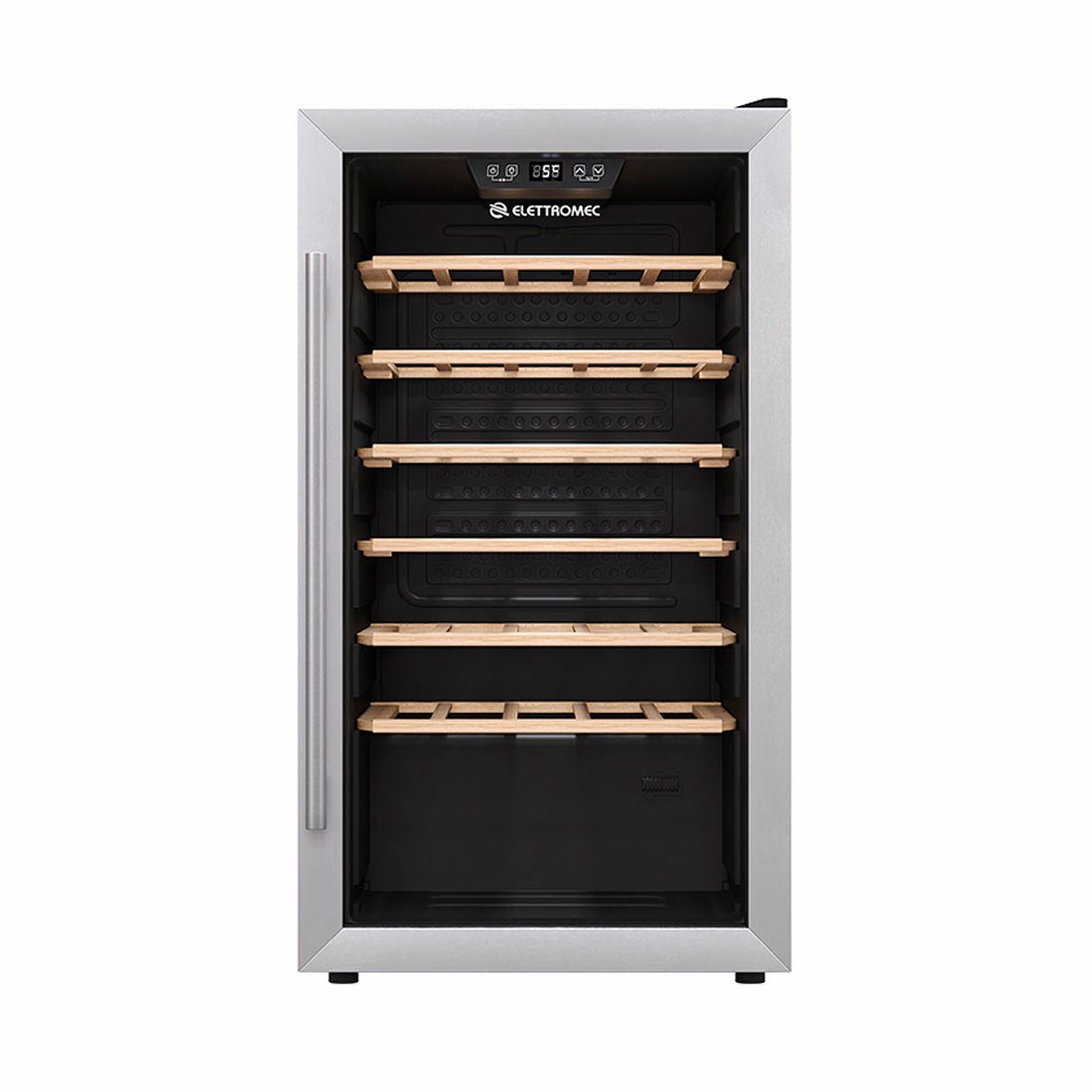 ADEGA ELETTROMEC 34 GARRAFAS FREESTANDING INOX CV-1FS-34-XV-2ATA – 220v ...